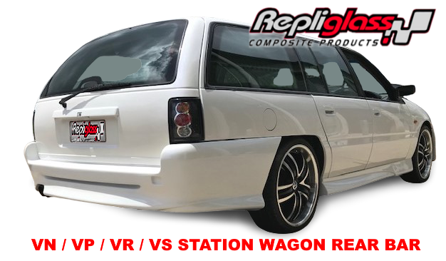 HOLDEN COMMODORE VP STATION WAGON REAR BUMPER BAR IN THE VR / VS CLUB ...
