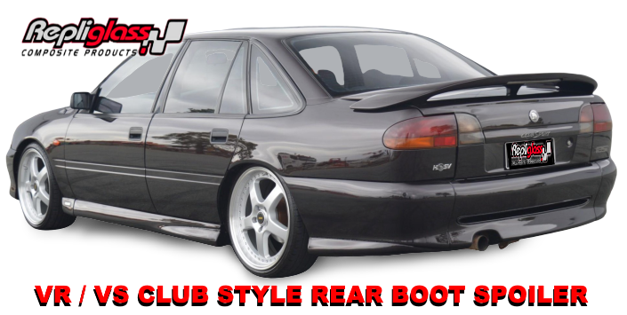 HOLDEN COMMODORE VR / VS SEDAN REAR BOOT SPOILER WING CLUB STYLE ...