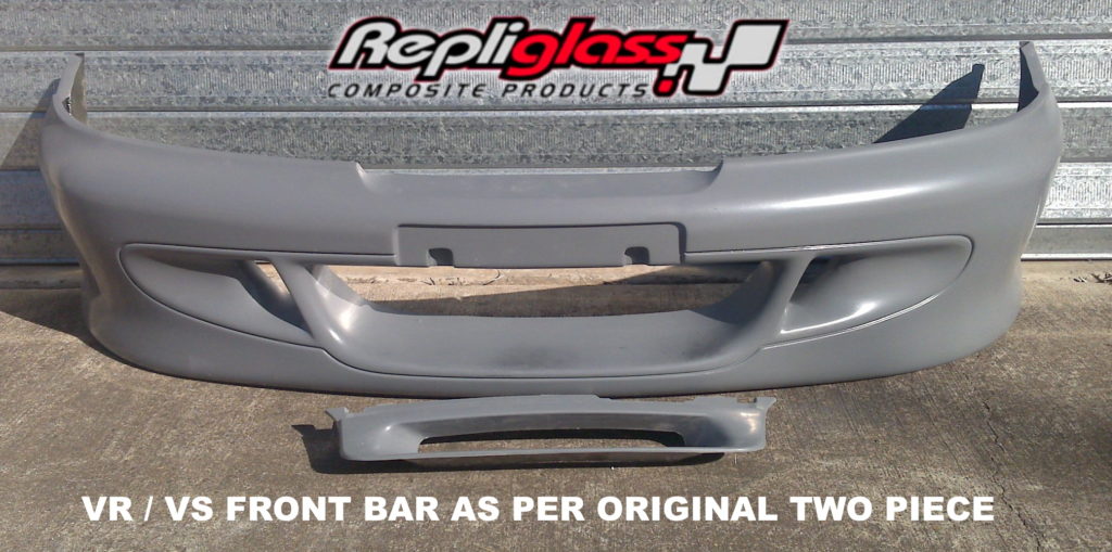 HOLDEN COMMODORE VR / VS SPORTS FRONT BUMPER BAR CLUB STYLE BAR ONLY NO ...