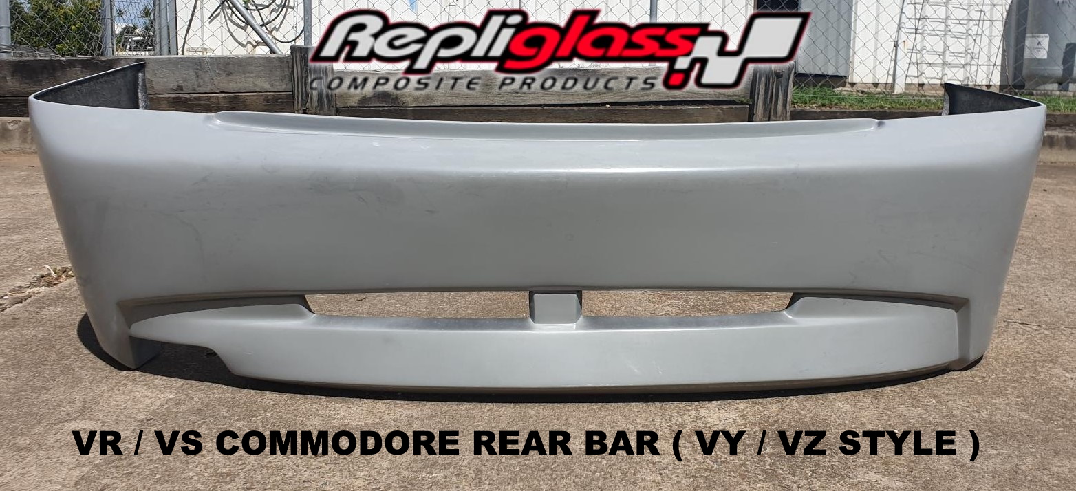 HOLDEN COMMODORE VR / VS SEDAN REAR BUMPER BAR IN THE VY / VZ CLUB ...