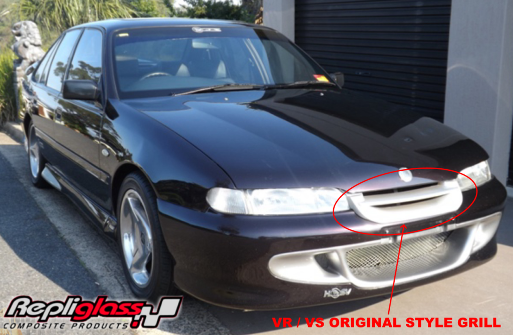 HOLDEN COMMODORE VR / VS SPORTS GRILL WITH CENTER MIDDLE BAR MALOO VS ...