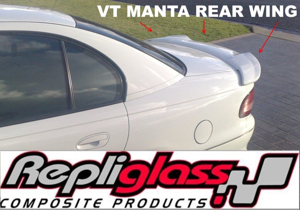HOLDEN COMMODORE VT / VX SEDAN MANTA STYLE REAR BOOT SPOILER WING WITH ...