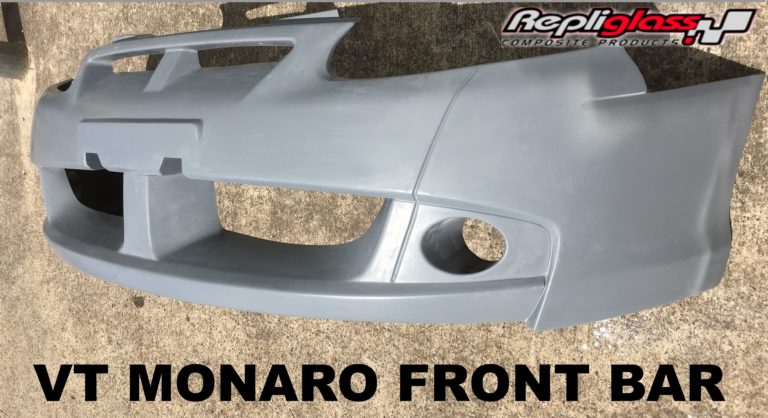 HOLDEN COMMODORE VT MONARO STYLE FRONT BUMPER BAR – Repliglass Pty Ltd