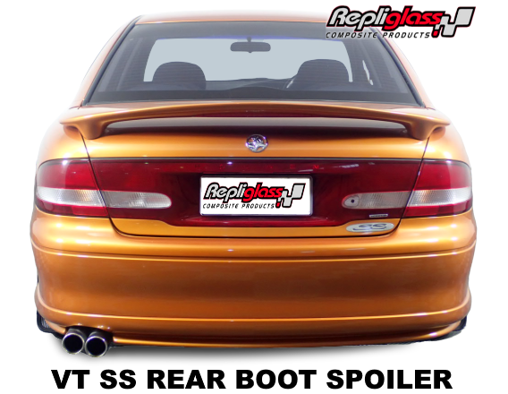HOLDEN COMMODORE VT SS SEDAN REAR BOOT SPOILER WING WITH BRAKE LIGHT ...