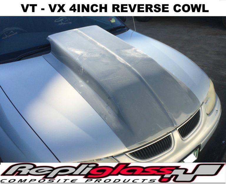 HOLDEN COMMODORE VT / VX 4 INCH REVERSE COWL BONNET HOOD SCOOP ONLY ...