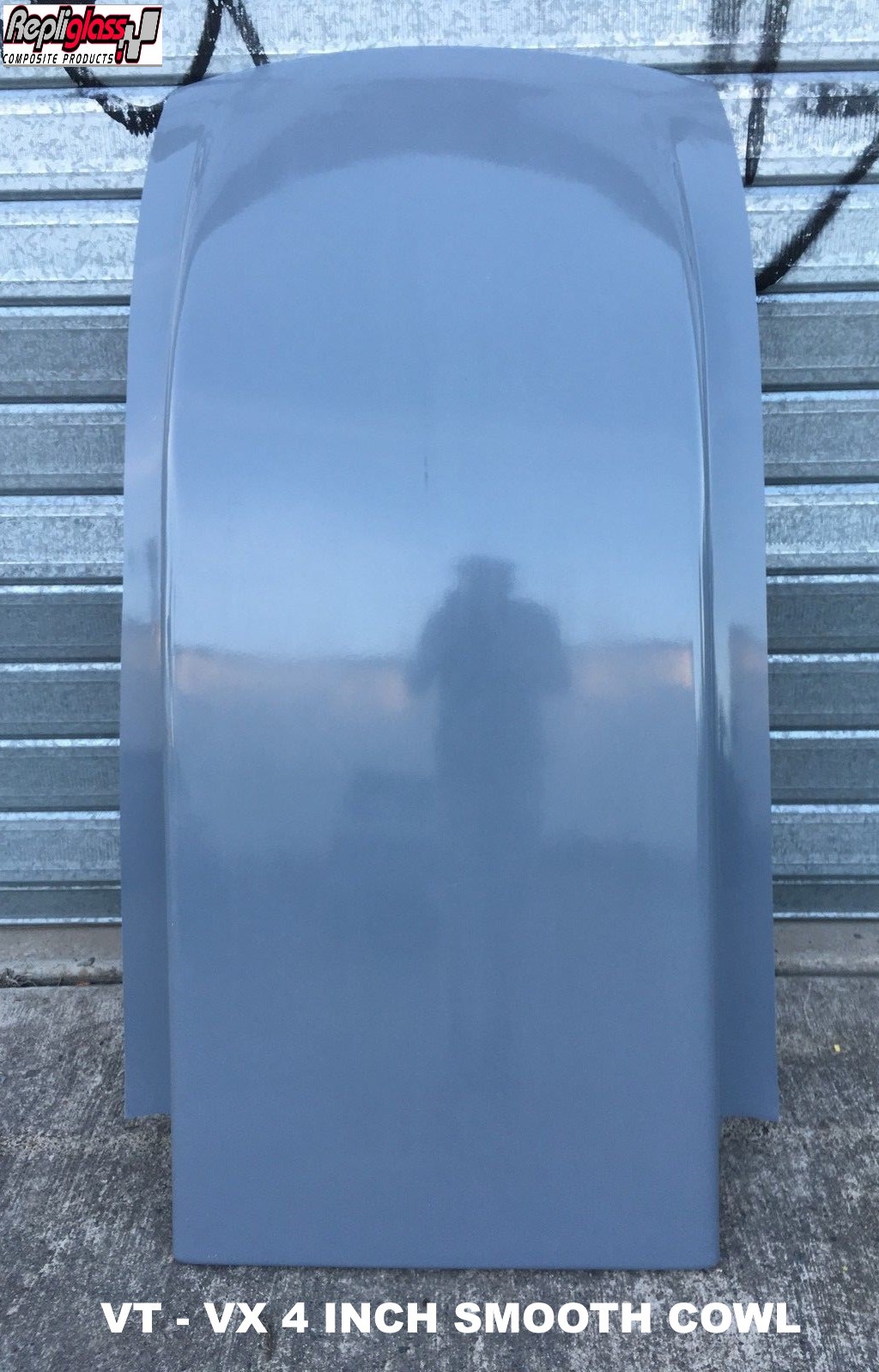 HOLDEN COMMODORE VT / VX 4 INCH SMOOTH REVERSE COWL BONNET HOOD SCOOP ...