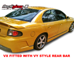 HOLDEN COMMODORE SEDAN VY STYLE REAR BAR TO SUIT VX and VT SEDAN ...