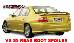 HOLDEN COMMODORE VX SS SEDAN REAR BOOT SPOILER WING WITH BRAKE LIGHT ...