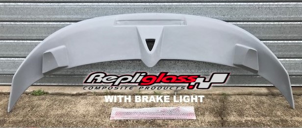 HOLDEN COMMODORE VY SEDAN REAR BOOT SPOILER CLUB SPOILER WITH BRAKE ...