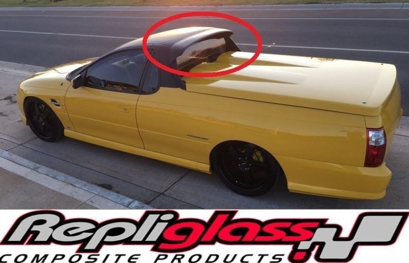 HOLDEN COMMODORE VY UTE ROOF WING SPOILER TO SUIT ALL MODELS VU / VZ ...