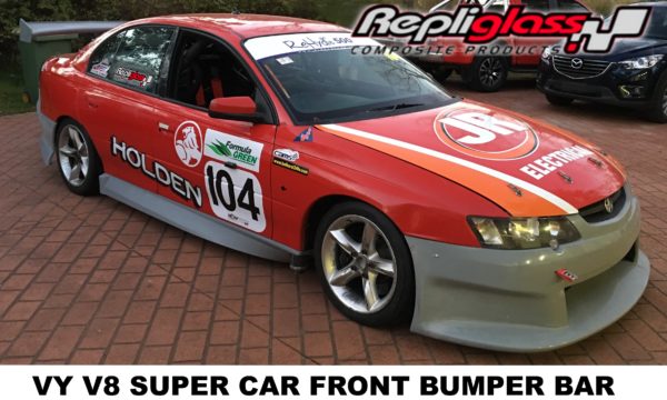 HOLDEN COMMODORE VY V8 SUPER CAR RACE CAR FRONT BUMPER BAR SPOILER TO ...