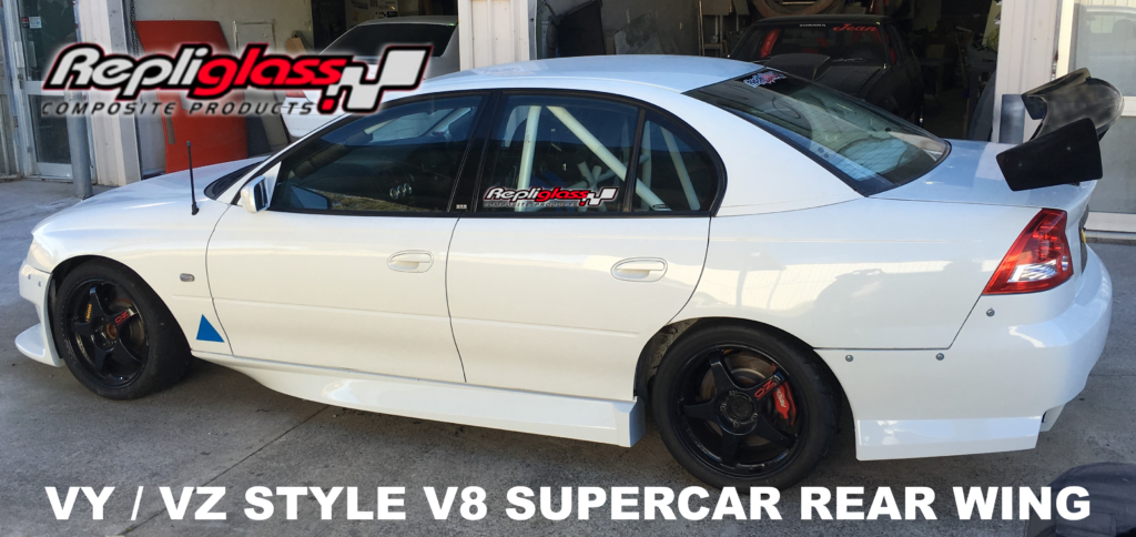 HOLDEN COMMODORE VZ SEDAN V8 SUPERCAR RACE CAR REAR BOOT SPOILER WING ...