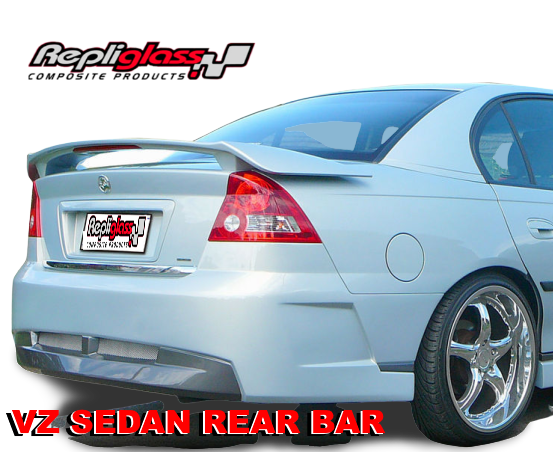HOLDEN COMMODORE VZ SEDAN CLUB STYLE REAR BUMPER BAR – Repliglass Pty Ltd
