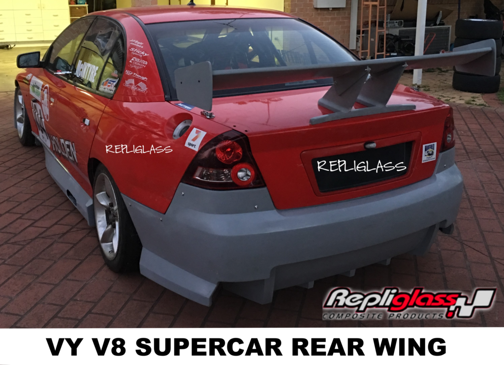 HOLDEN COMMODORE VZ SEDAN V8 SUPERCAR RACE CAR REAR BOOT SPOILER WING ...