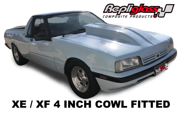 FORD FALCON XE / XF 4 INCH REVERSE COWL BONNET SCOOP EXACT SHAPE OF THE ...