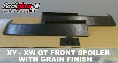 FORD FALCON XR / XT / XY / XW GT FRONT SPOILER WITH GRAIN FINISH ...