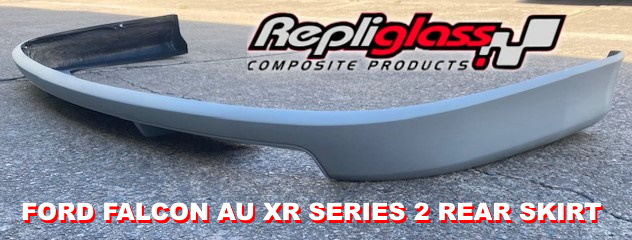 FORD FALCON AU XR SERIES 2 AND 3 REAR BUMPER BAR SKIRT EXSTENSION ...