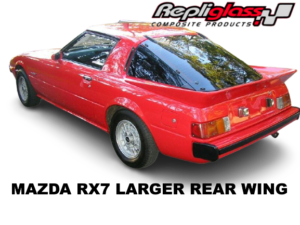 MAZDA ROTARY RX7 SERIES 1 / 2 / 3 REAR SPOILER LARGER THAN STANDARD ...