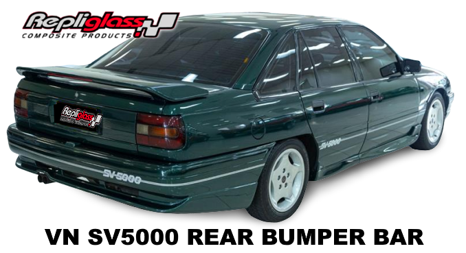 HOLDEN COMMODORE VN SV5000 REAR SEDAN BUMPER BAR SPOILER – Repliglass ...