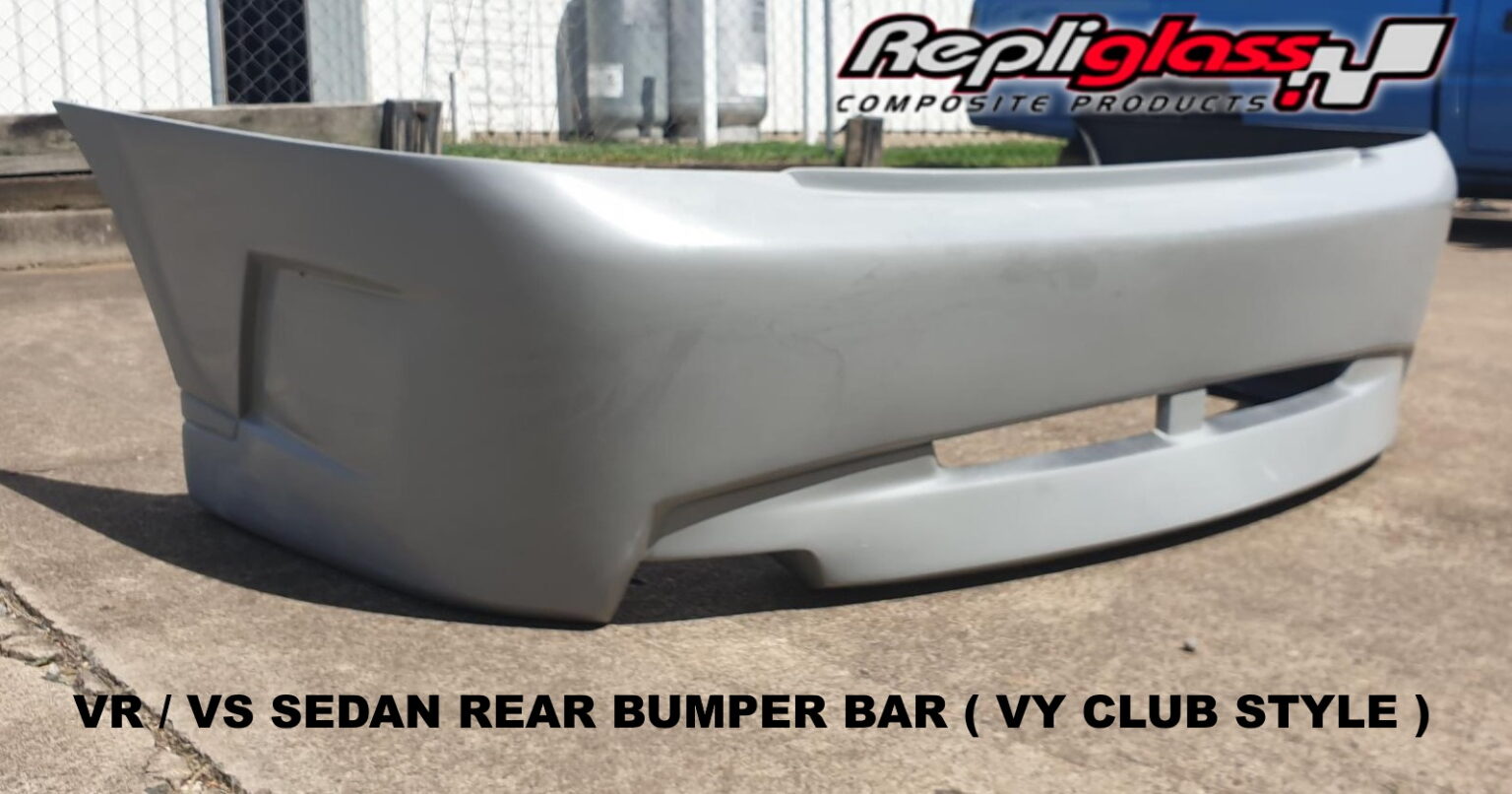 HOLDEN COMMODORE VR / VS SEDAN REAR BUMPER BAR IN THE VY / VZ CLUB ...