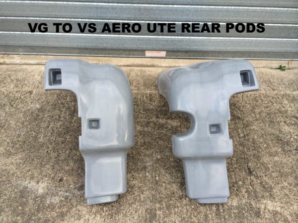 HOLDEN COMMODORE VG / VP / VR / VS UTE AERO REAR BUMPER BAR REAR ...