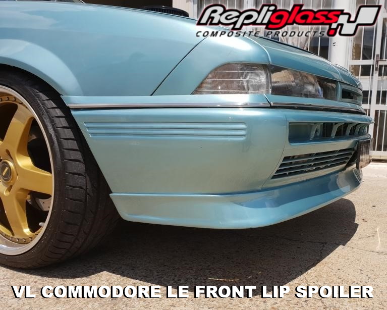 HOLDEN COMMODORE VL LE FRONT BUMPER BAR SPOILER LIP ADD ON FIBREGLASS ...