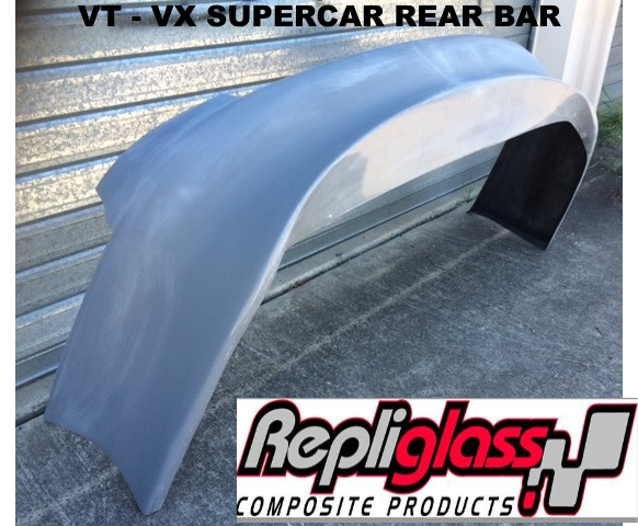 HOLDEN COMMODORE VX SEDAN V8 SUPERCAR REAR RACE CAR BUMPER BAR SPOILER ...