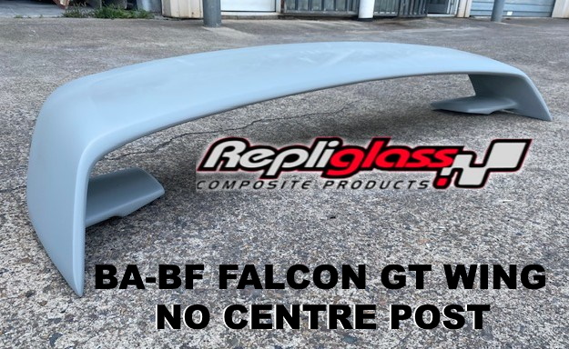 FORD FALCON BA / BF GT FPV REAR BOOT SPOILER WING WITH BRAKE LIGHT (no ...
