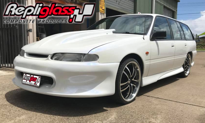 HOLDEN COMMODORE VR / VS 2 INCH REVERSE COWL BONNET HOOD SCOOP ONLY ...