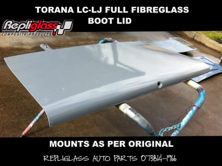HOLDEN TORANA LC / LJ FULL FIBREGLASS BOOT LID TO SUIT SEDAN AND COUPE ...