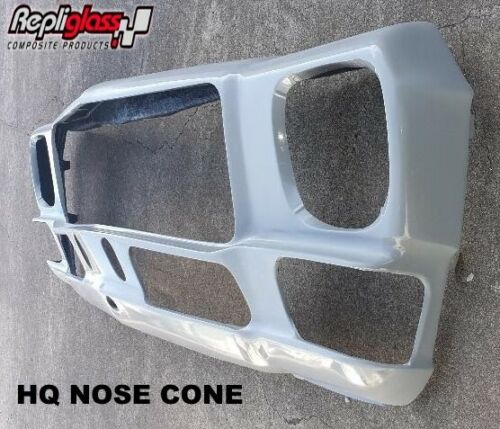 HOLDEN HQ SINGLE HEADLIGHT FULL FIBREGLASS NOSE CONE to suit BELMONT ...