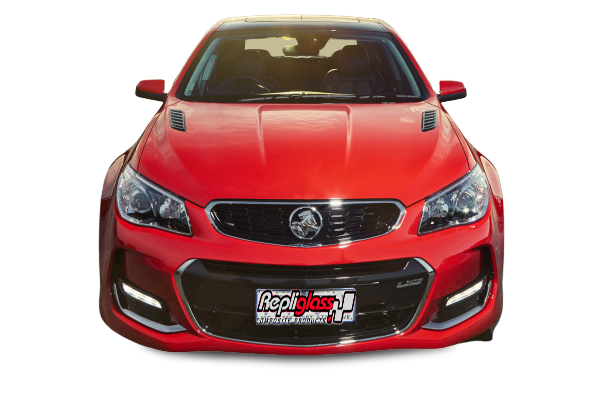 UNIVERSAL VF COMMODORE STYLE FAKE STICK ON BONNET VENTS (pair ...