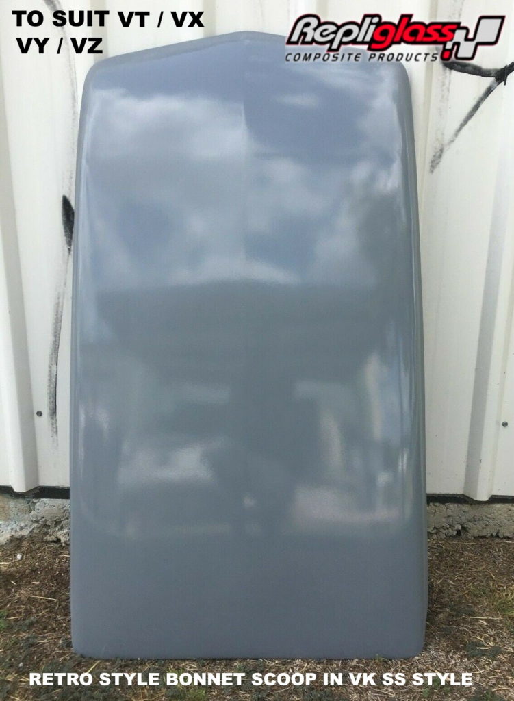 HOLDEN COMMODORE VZ RETRO BONNET SCOOP IN THE VK SS STYLE – Repliglass ...