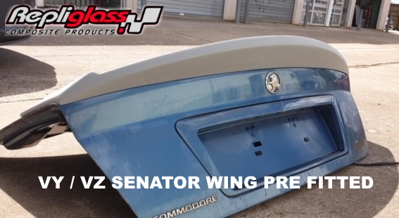 HOLDEN COMMODORE VY / VZ SENATOR REAR WING BOBTAIL SPOILER WITH NO ...