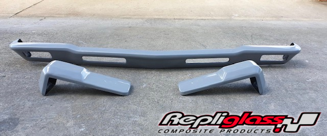 HOLDEN HQ UTE or PANELVAN FIBREGLASS FRONT BUMPER AND REAR BUMPERETTES ...