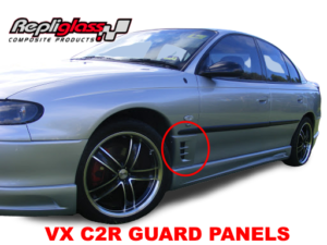 HOLDEN COMMODORE VT and VX C2R SIDE SKIRT GUARD PANELS (pair ...