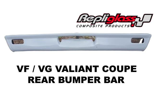 VF / VG VALIANT COUPE REAR FIBREGLASS BUMPER BAR – Repliglass Pty Ltd
