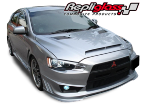 MITSUBISHI CJ LANCER EVOLUTION EVO STYLE FRONT BUMPER BAR SPOILER ...