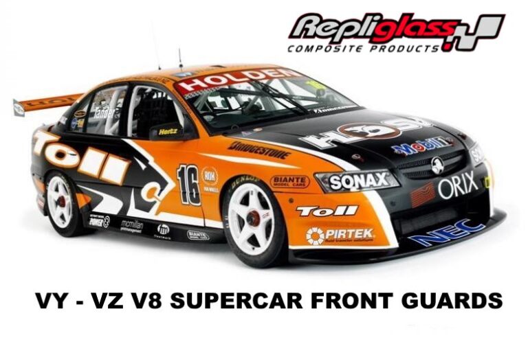 HOLDEN COMMODORE VY / VZ V8 SUPERCAR COMPOSITE FIBREGLASS V8 RACE ...