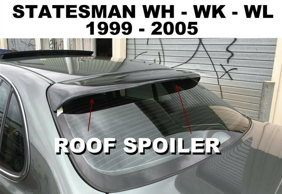 HOLDEN STATESMAN WH / WK /WL ROOF REAR WINDOW WING SPOILER ROOF WING ...