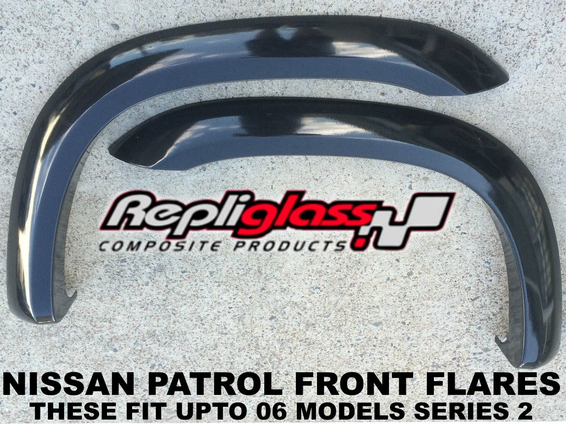 NISSSAN PATROL GU FRONT 4X4 FOUR WHEEL DRIVE FLARES TO SUIT MODEL UPTO ...