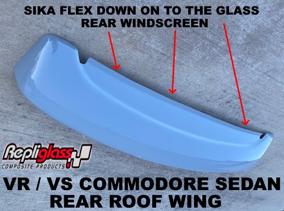 Holden Commodore VR / VS Sedan Rear Roof Wing Spoiler Sunshade