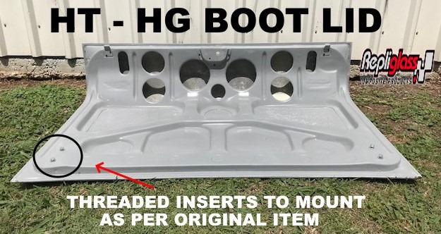 HOLDEN HT / HG BOOT LID FULL FIBREGLASS TO SUIT BELMONT / KINGSWOOD and ...