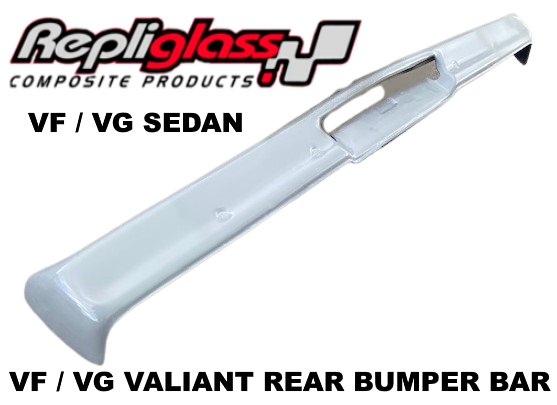 VALIANT VF / VG SEDAN FIBERGLASS REAR BUMPER BAR – Repliglass Pty Ltd