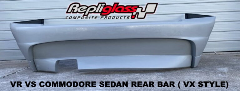 HOLDEN COMMODORE VR / VS REAR BUMPER BAR IN THE VX CLUB STYLE ...
