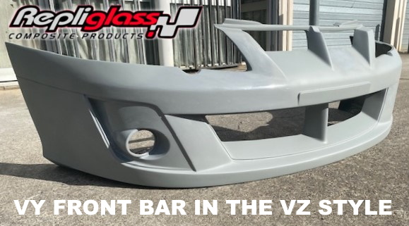 HOLDEN COMMODORE VY FRONT BUMPER BAR IN THE VZ CLUB STLYE TO SUIT ...