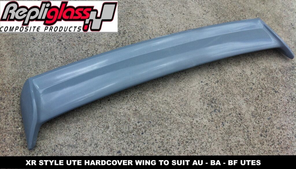 FORD FALCON BA / BF UTE HARD COVER REAR WING SPOILER 250 PURSUIT STYLE ...