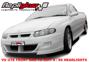 HOLDEN COMMODORE VU / VX FRONT BUMPER BAR SPOILER IN THE SPORTS STYLE ...