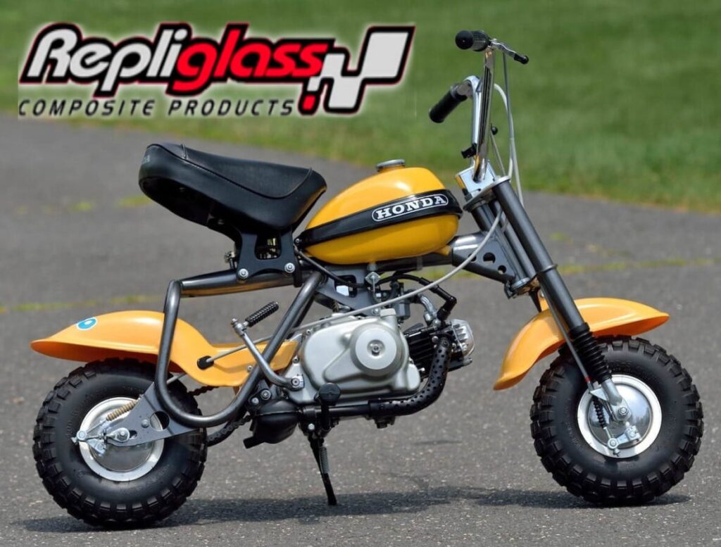 HONDA QA50 REAR MUD GUARD AFTERMARKET IN FIBREGLASS – Repliglass Pty Ltd