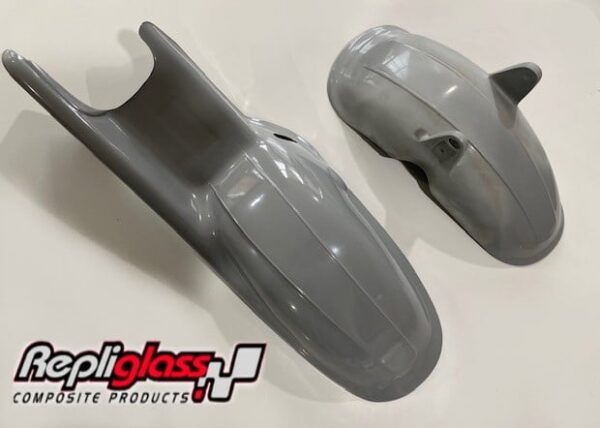 HONDA QA50 FRONT AND REAR MUD GUARDS AFTERMARKET IN FIBREGLASS product ...